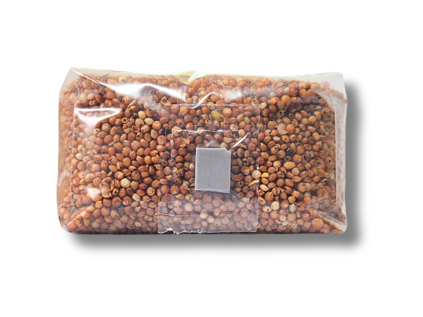 Red Milo Sorghum Grain Bag - 2 Pounds - Seismic Spore
